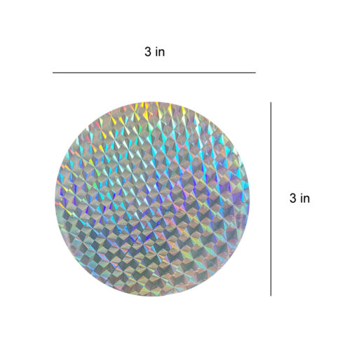 Holographic Circle Decals Stickers - EONBES