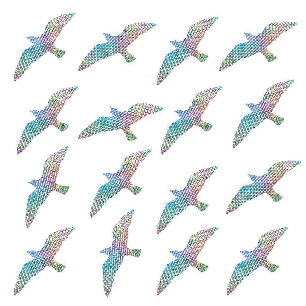 Holographic Seagull Decals Stickers - EONBES