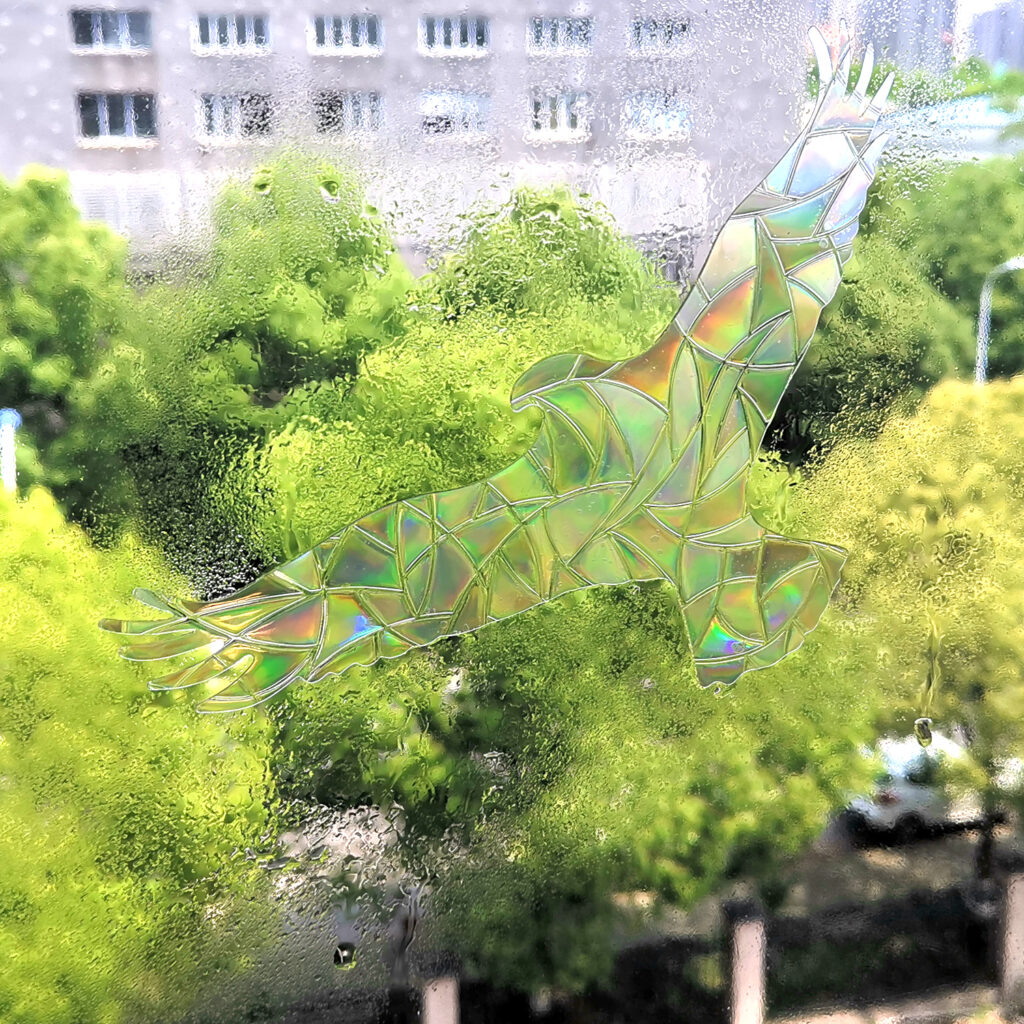 Eagle Anti Bird Strike Window Clings - EONBES