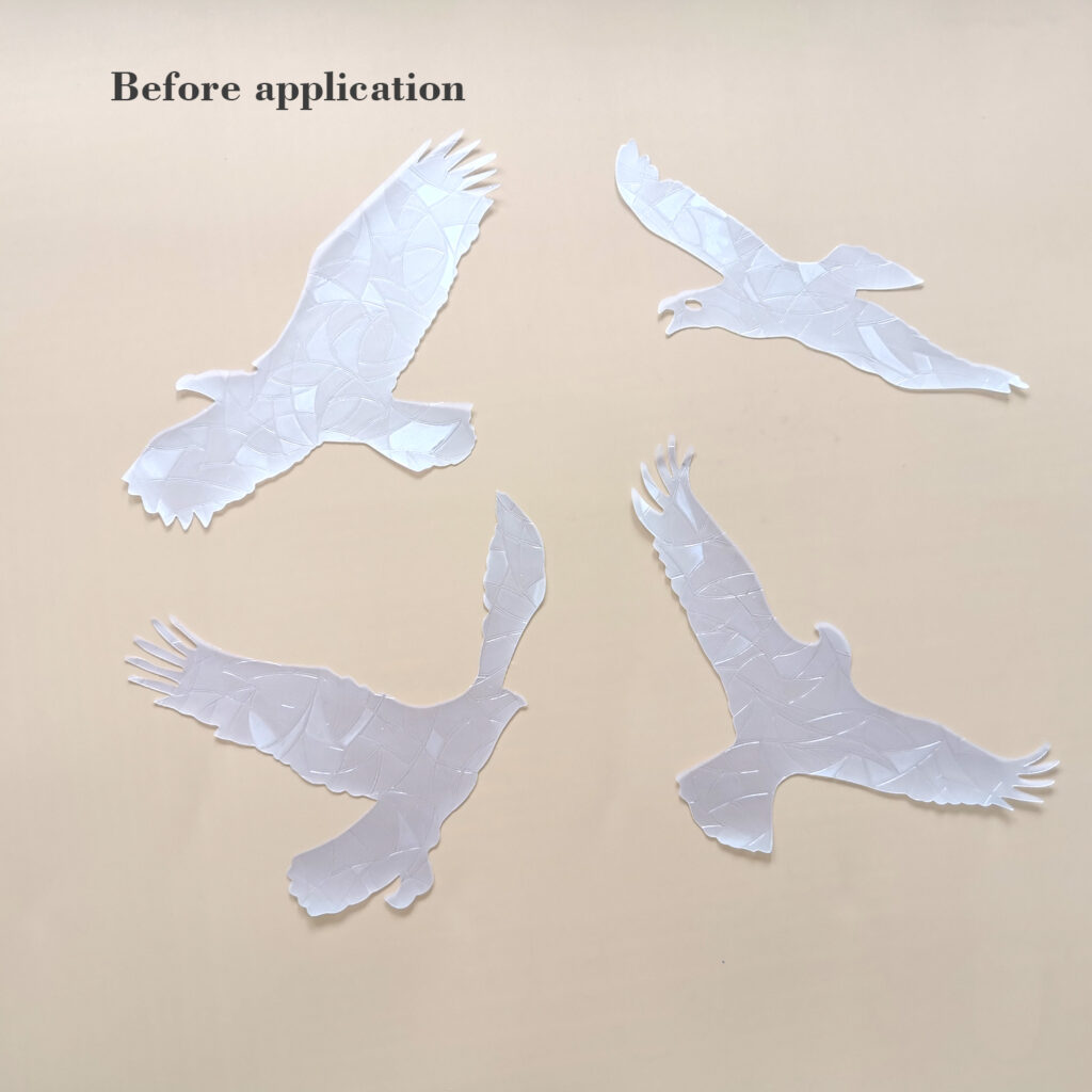 Eagle Anti Bird Strike Window Clings - EONBES