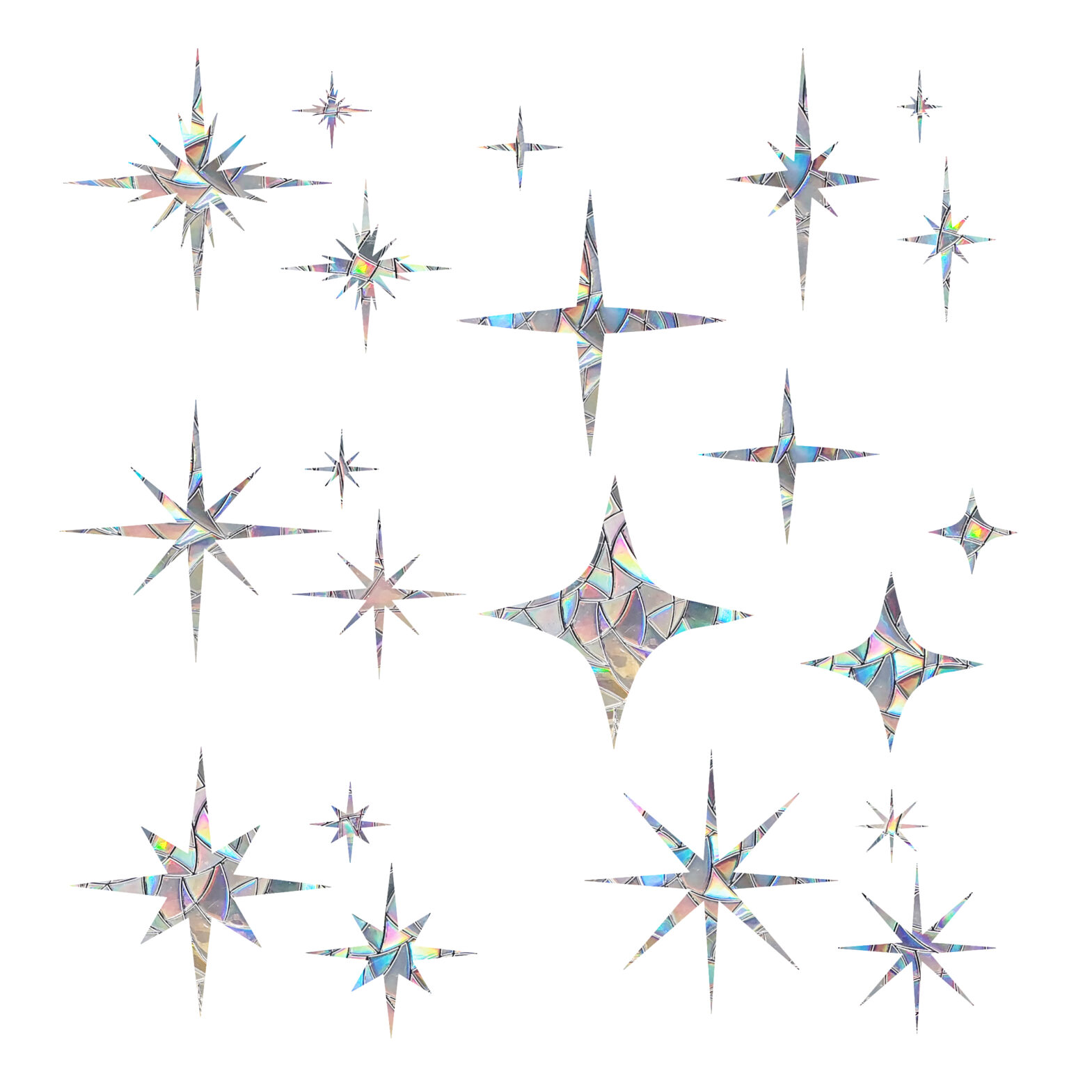 Star Prism Window Decals - EONBES