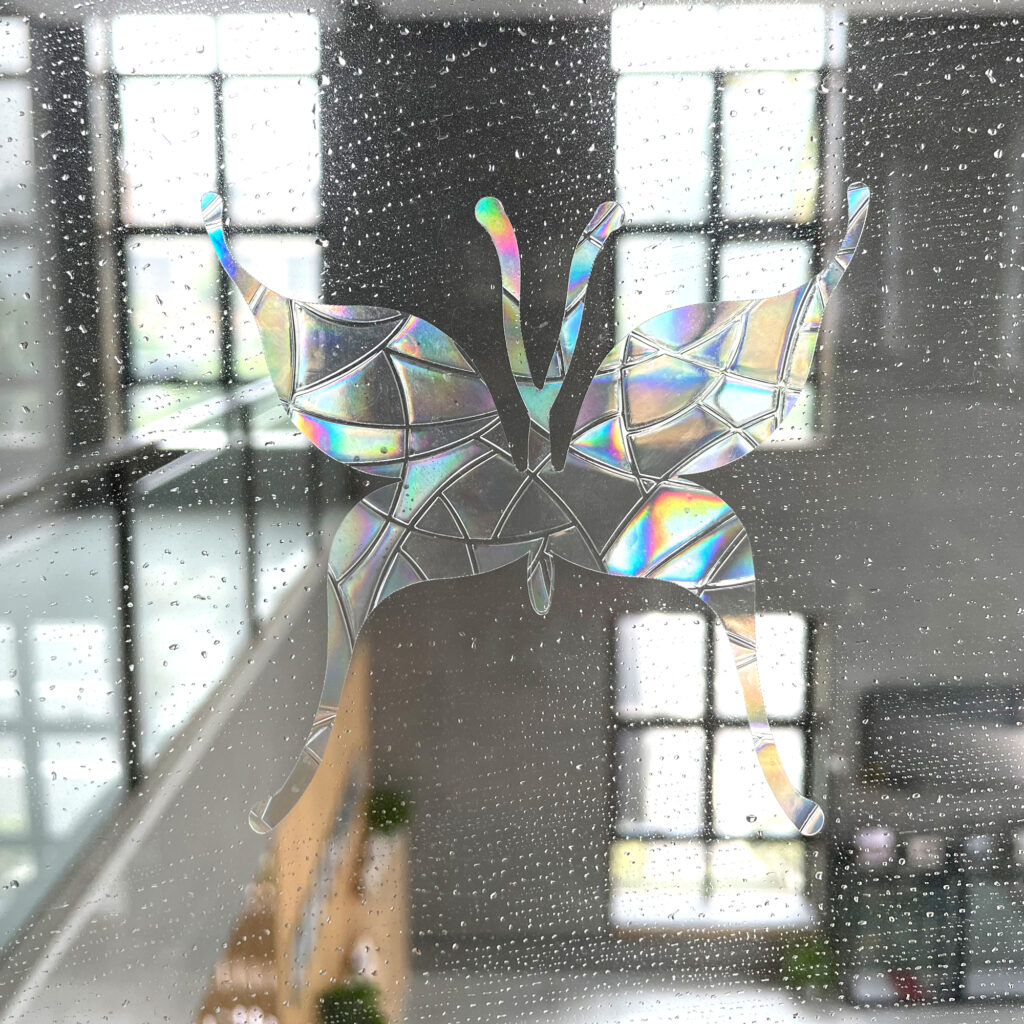 Butterfly Prism Window Decals - EONBES