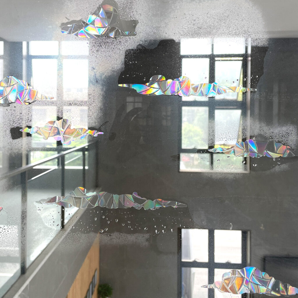 Cloud Prism Window Decals - EONBES