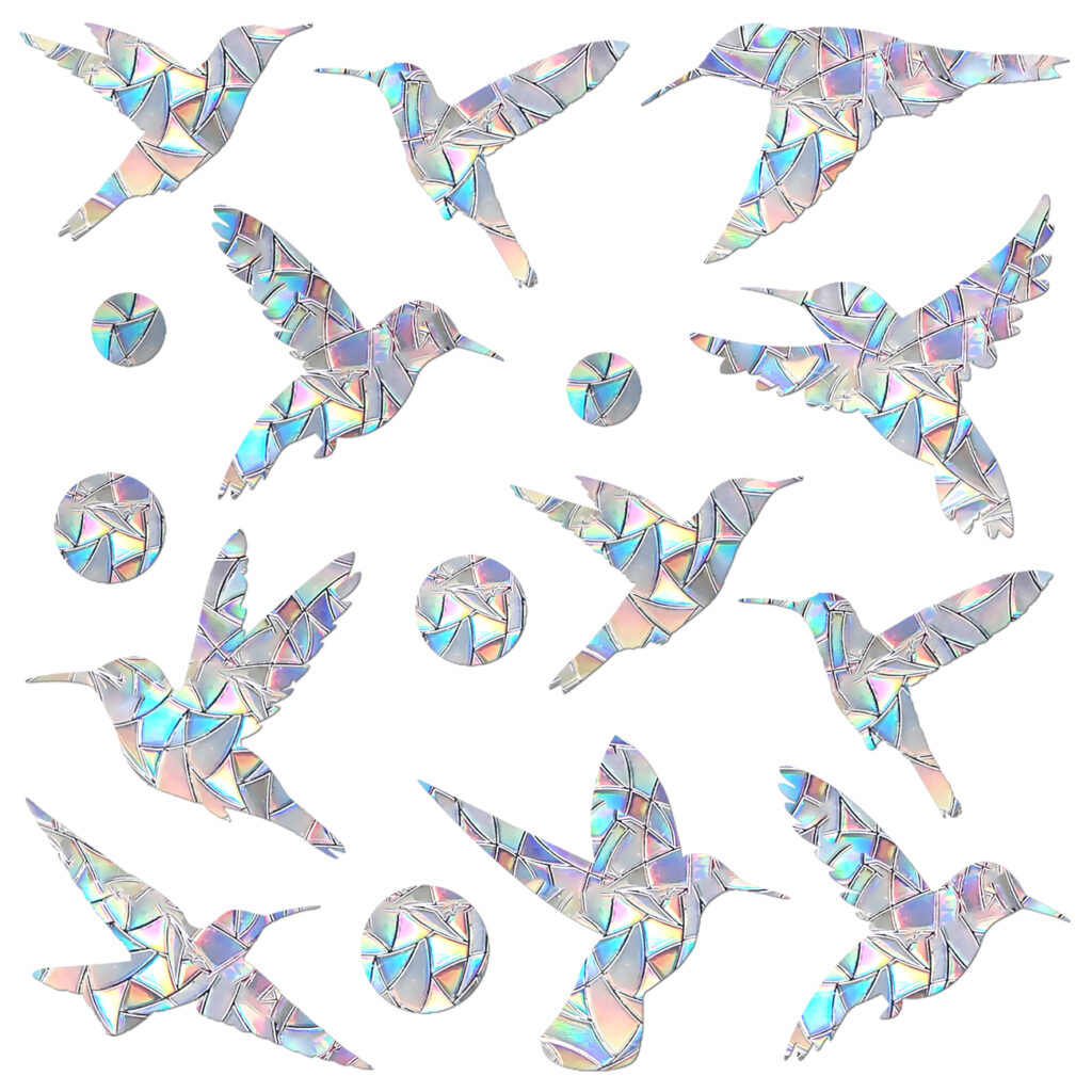 Hummingbird Window Decals - EONBES